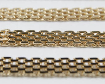 Popular items for mesh chain necklace on Etsy