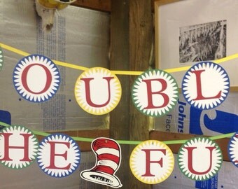 Dr seuss banner | Etsy