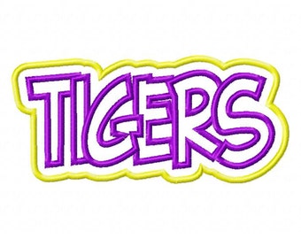 Tiger font | Etsy