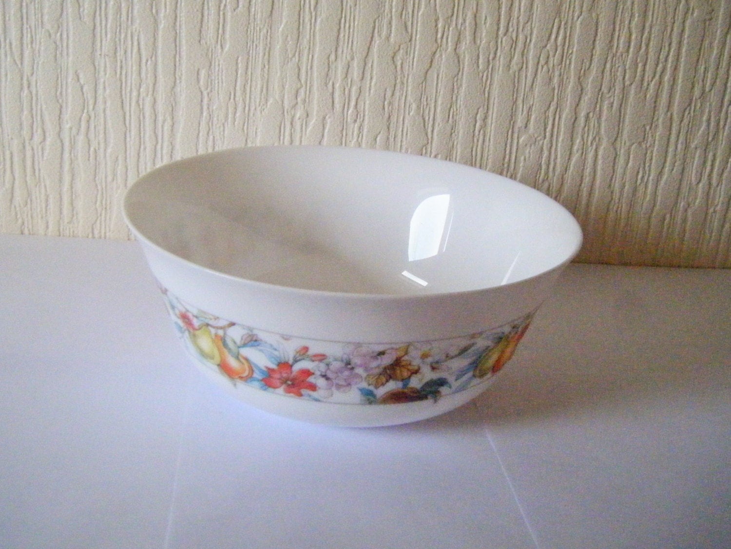 Vintage Arcopal Large Glass Serving Bowl EVE Pattern – Haute Juice