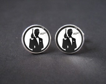 James bond cufflinks | Etsy