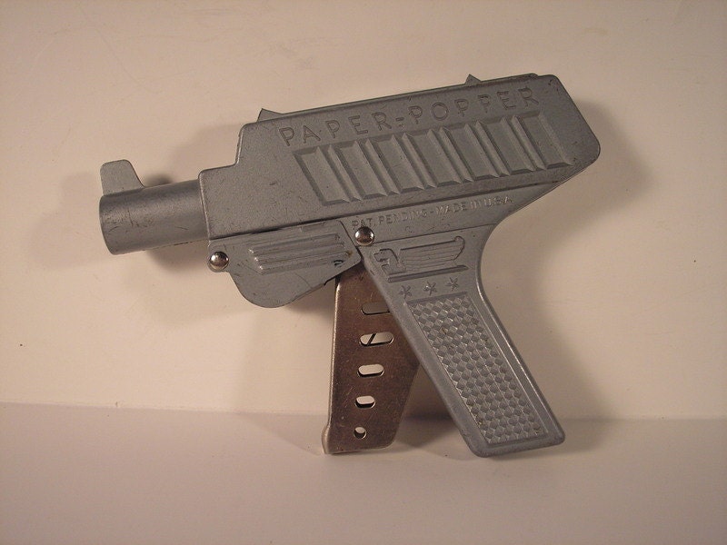 1950s Meldon paper popper toy gun