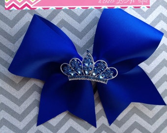 Popular items for crown cheer bow on Etsy