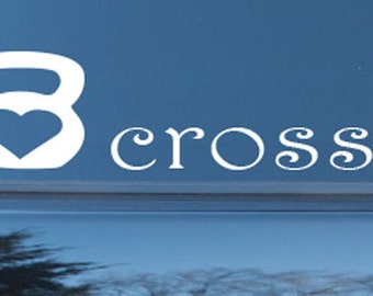 Popular items for crossfit car decal on Etsy