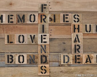 Popular items for large scrabble tile on Etsy