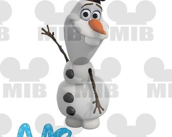 Olaf the Snowman from DISNEY'S FROZEN - Digital Image - Personalized ...