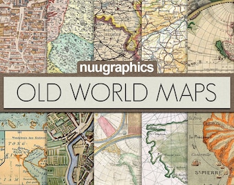 Popular items for world map digital on Etsy