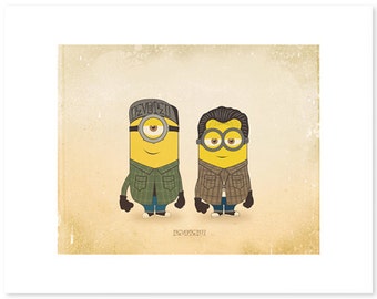 The Minions homies 8x10