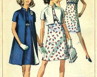 Simplicity 7671 Mini A-line Dress with Tie by PatternPeddler