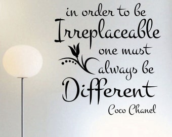 Irreplaceable quote | Etsy