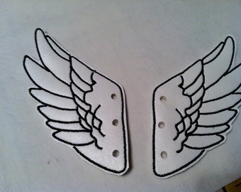 Percy Jackson Inspired Shoe Wings by PINKGEEKSBOUTIQUE on Etsy