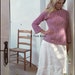 No.126 PDF Vintage Knitting Pattern Women's Midriff Play