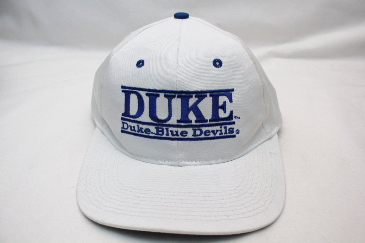 25% Off- ON SALE 90’s Vintage The Game “DUKE BLuE DeVILS” Original Snapback