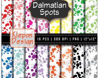 Dalmatian paper | Etsy