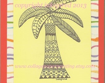 Popular items for zentangle doodle art on Etsy