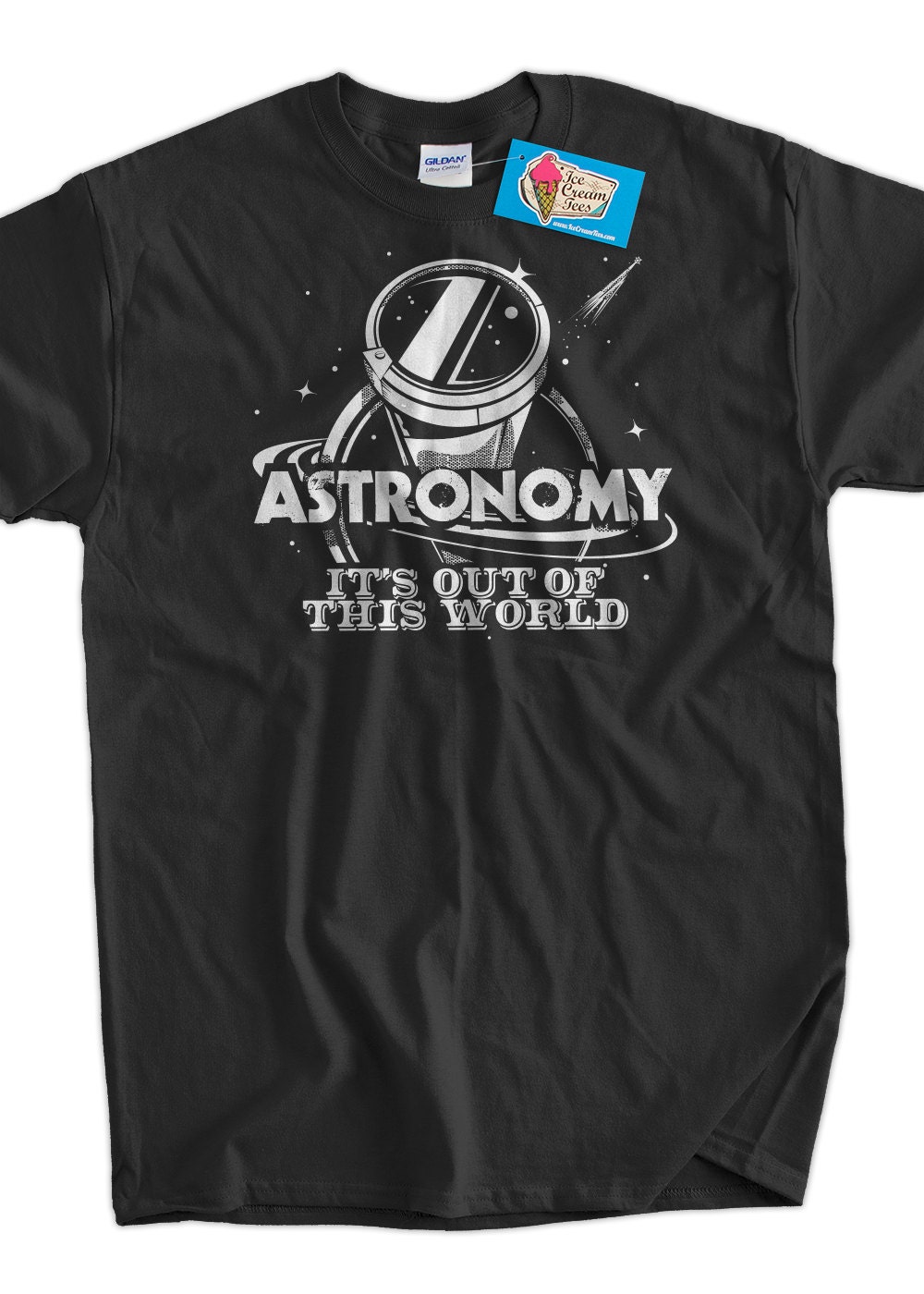 Astronomy T-Shirt Its Out of this worlds T Shirt Family Mens