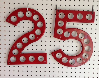 Vintage Wall Letter Metal Highway Letter Letter by SalvageNation