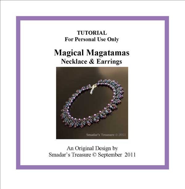 Beading Tutorial Pattern Magical Magatamas by SmadarsTreasure