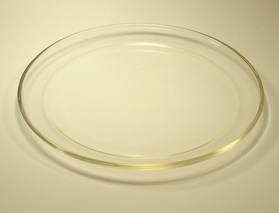 212 Pyrex Ovenware By Corning 12 Inch Clear Glass Pizza Pan