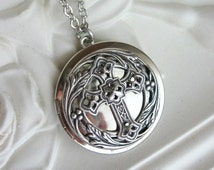 Popular items for cross locket on Etsy