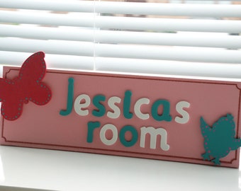 Popular items for bedroom door name on Etsy