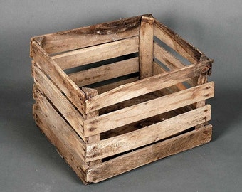 Sale Vintage Rustic Wooden Crate