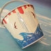 SALE Vintage metal pail Sees metal See sand pail by BlueSkyLane