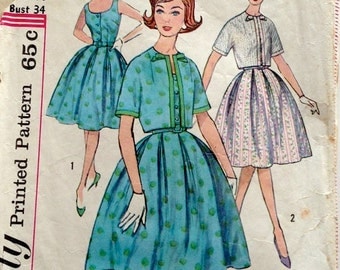 60s Simplicity 5148 Coat with Raglan Sleeves and by SloCrafty