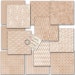Digital Kraft Papers Brown Kraft Paper patterns Lace
