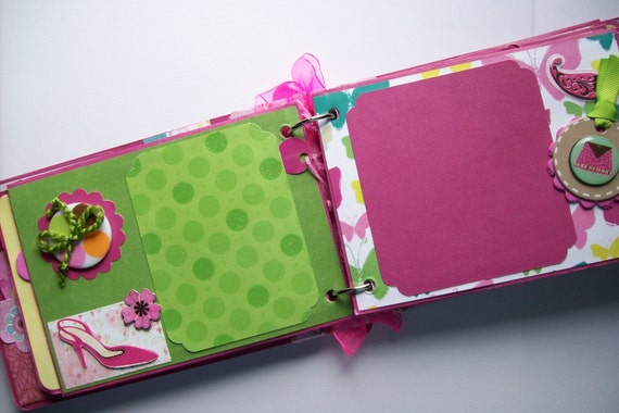 My Little Princess Scrapbook Mini Album w/Pocket by ljbminis2021