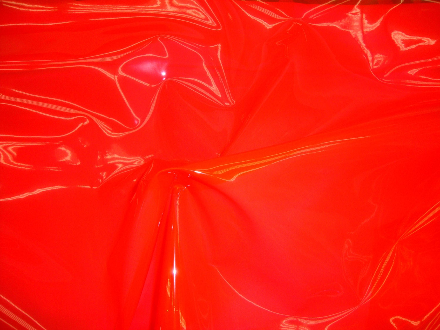 Red 10 Gauge Transparent Tinted Plastic Vinyl Tinted 54 Inch