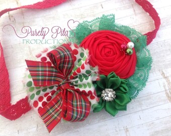 Popular items for mistletoe headband on Etsy