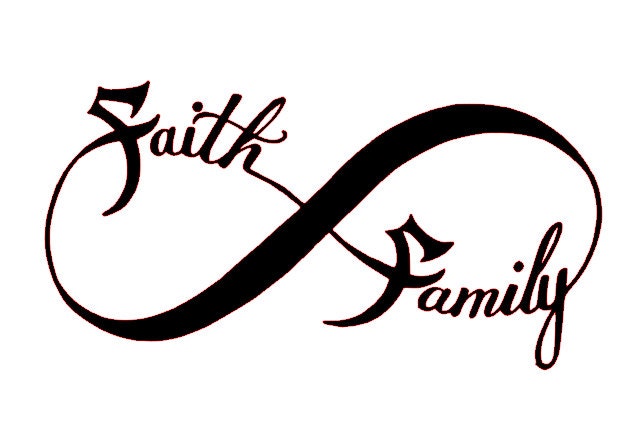 Family Faith Infinity Symbol by CuttinCrazy on Etsy