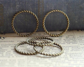 Large metal rings | Etsy