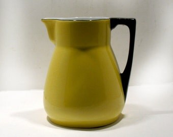 Small yellow pitcher | Etsy