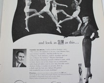 Vintage Playtex Girdles Ad, Buy Lines Ad, November 1952 Good ...