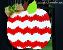 Popular items for apple door hanger on Etsy