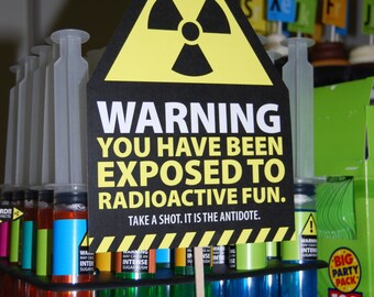 Periodic Table Cupcake Toppers PRINTABLE