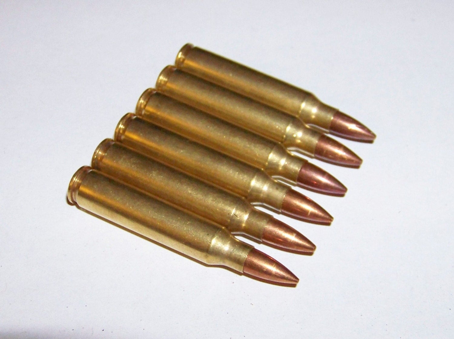 Replica .223 Remington 5.56mm NATO set of 6 dummy rounds