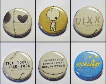 VIXX Voodoo Doll Button SET