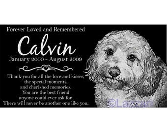 Cockapoo memorial | Etsy