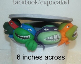 Ninja turtle fondant | Etsy