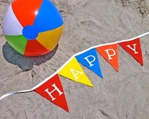 Popular items for beach ball banner on Etsy