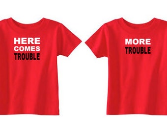 Funny sibling shirts | Etsy