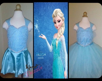 Disney Inspired Frozen Princess Queen Elsa Tutu Dress. Great for ...
