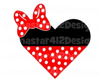 Popular items for minnie heart on Etsy