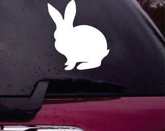 Popular items for rabbit decals on Etsy