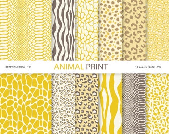 Digital paper scrapbook paper clip art sets by BetsyRainbow