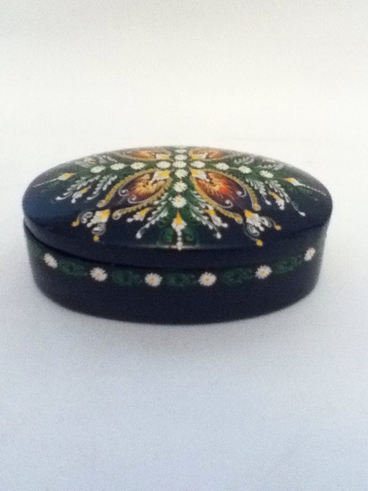 trinket box lacquered decorative box jewelry box – Haute Juice