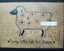 Popular items for primitive sheep on Etsy